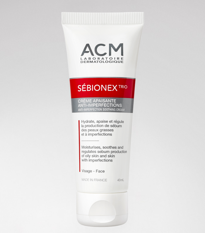 SEBIONEX | Trio Crème apaisante anti-imperfections