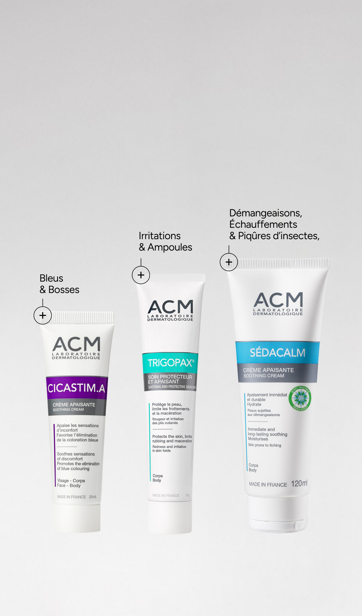 Sédacalm | Tratamientos antipicor para el cuerpo y el cuero cabelludo